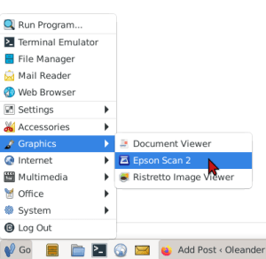 Install Epson Scan 2 on Debian – Oleander Donovan's IT blog